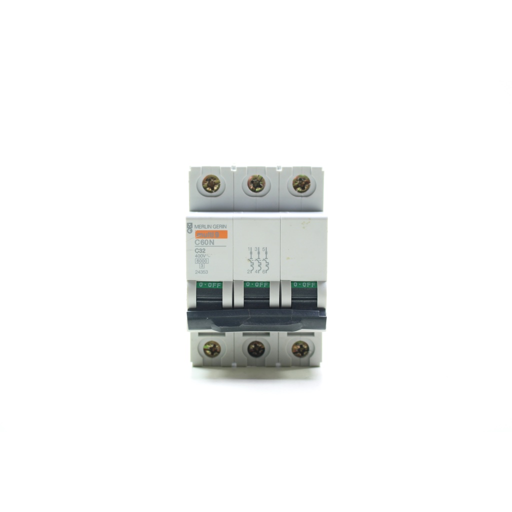 24353 C60N C32 MERLIN GERIN Schneider Electric Miniature Circuit ...