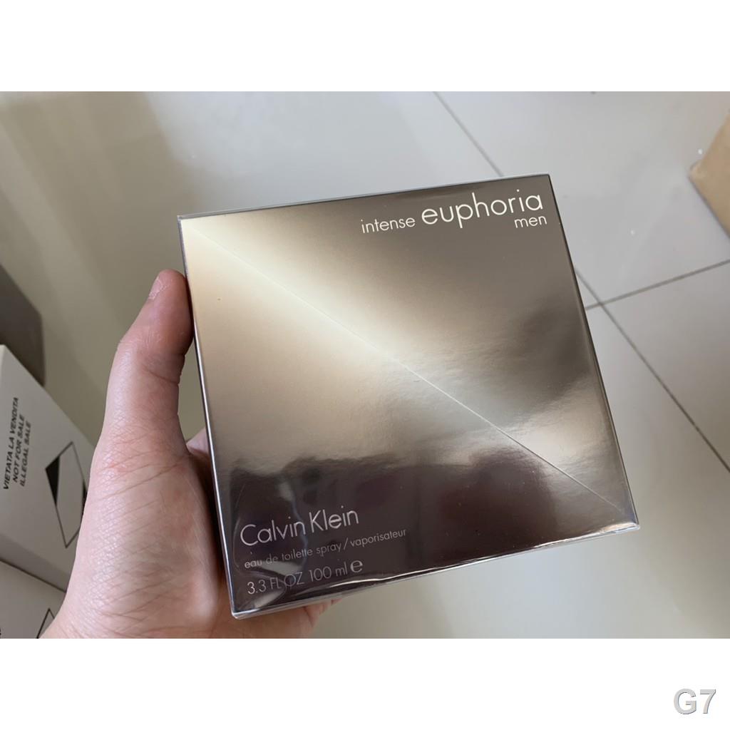 (INTENSE) Calvin Klein CK Euphoria Men Intense EDT 100 ml กล่องซีล ...
