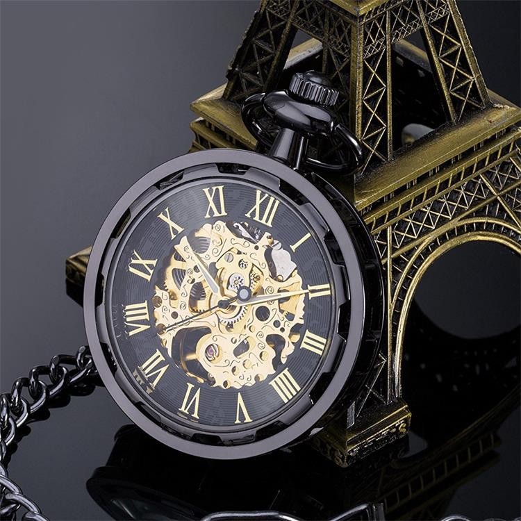 ผลิตภัณฑ์ให้ม Steampunk Wheel Personalized Pocket Watch Retro ...