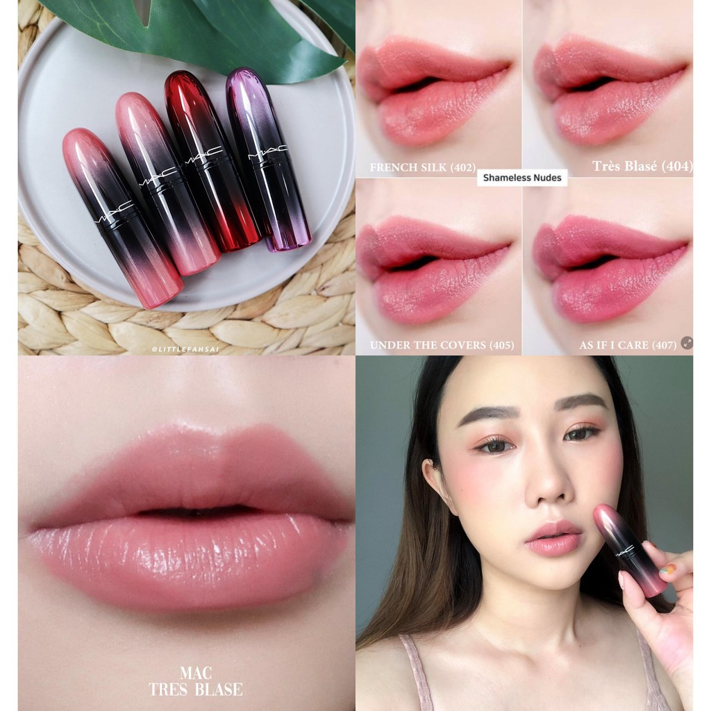 พร้อมส่ง Mac Love Me Lipstick #Très Blasé | Shopee Thailand