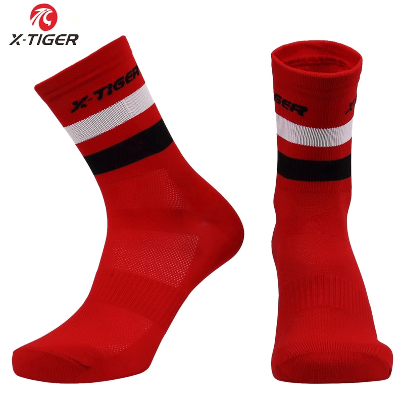 X-TIGER Buy one get one free Mens Long Socks Street Fashion Basketball Summer Sports Sock Crew ...