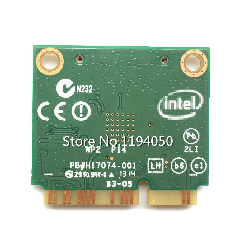 ไร้สายDual Band Wireless Intel AC7260 7260HMW Intel 7260AC 867Mbps Half ...