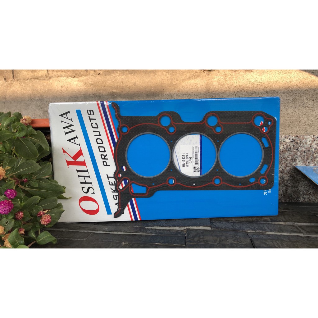 ปะเก็นฝาสูบoshikawa MITSUBISHI MIRAGE มิราจ MN195371 เครื่องยนต์: 3A92 ...