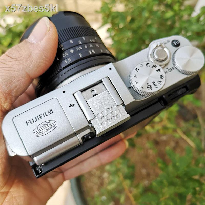 Camera hot shoe cover ฝาครอบป้องกันแฟลชรองเท้าร้อน Fuji XT3 XT30 กล้อง XA20 XA10 XH1 XT20 ไมโคร ...