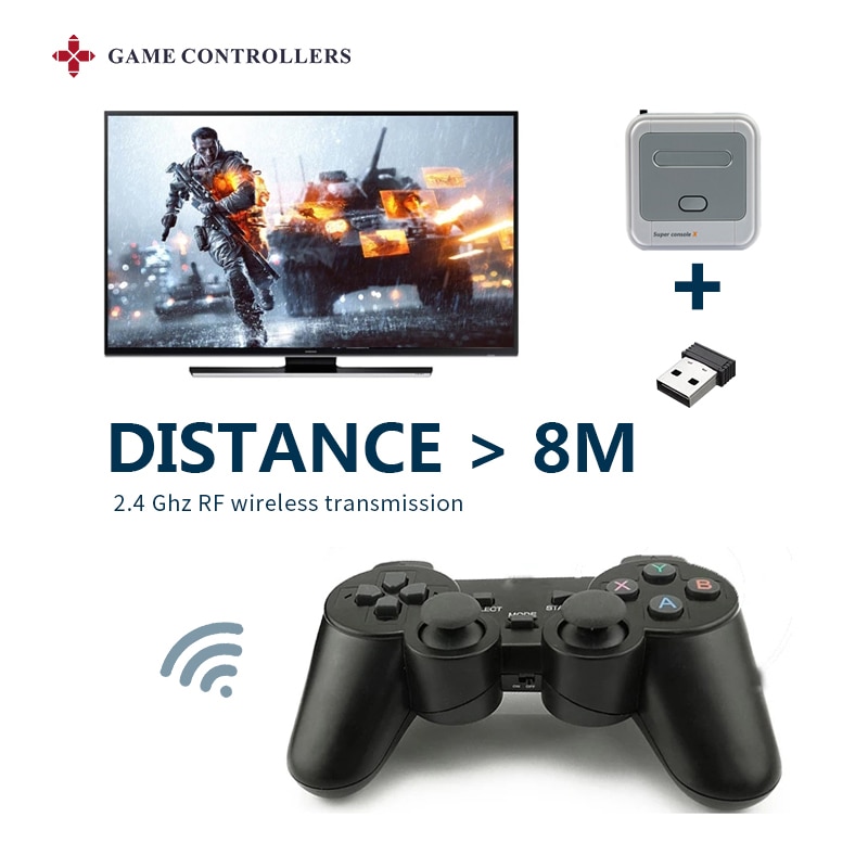 2.4G Wireless Gamepad For PSP / PC / TV Box /Android Phone Game ...