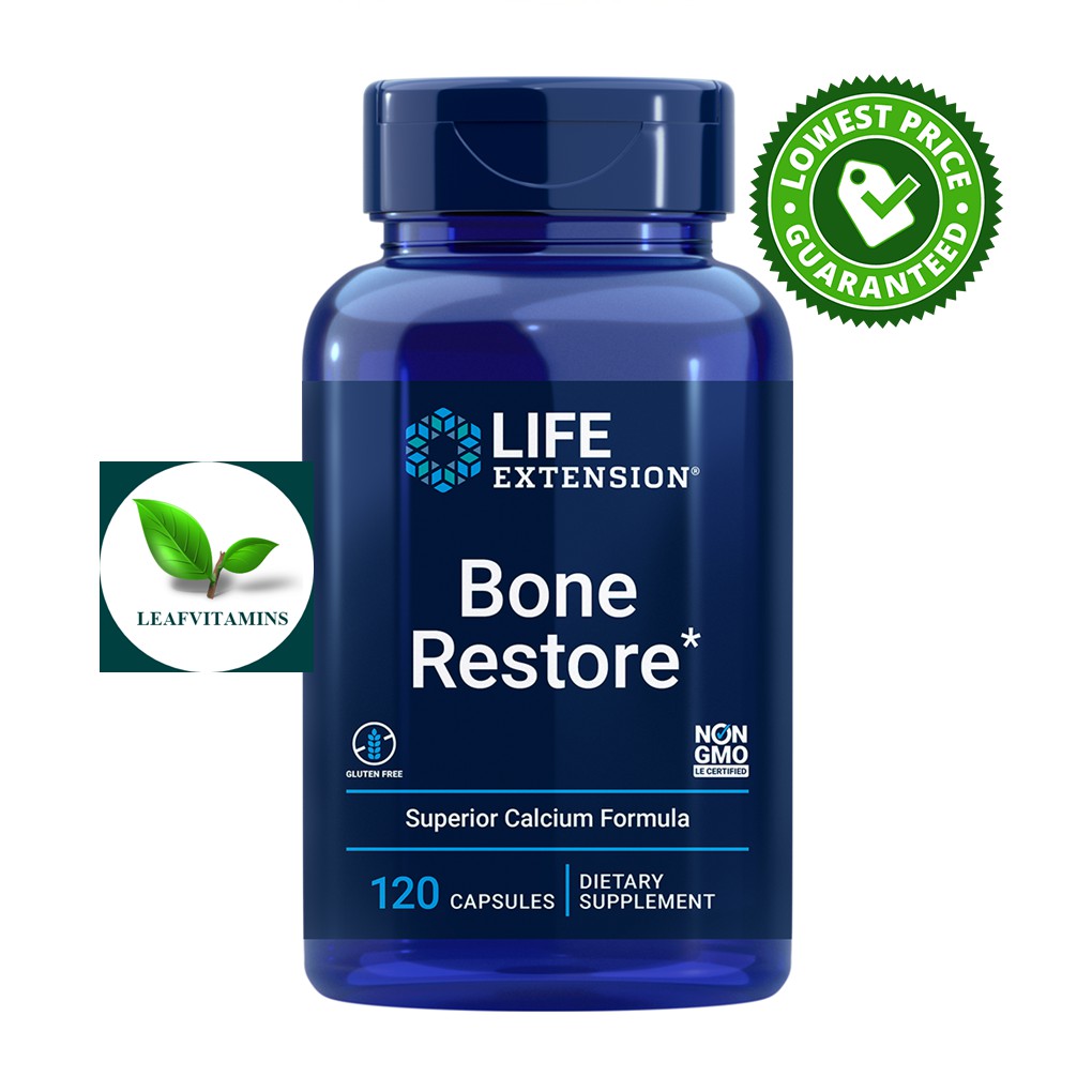 Life Extension Bone Restore / 120 capsules - leafvitamins - ThaiPick