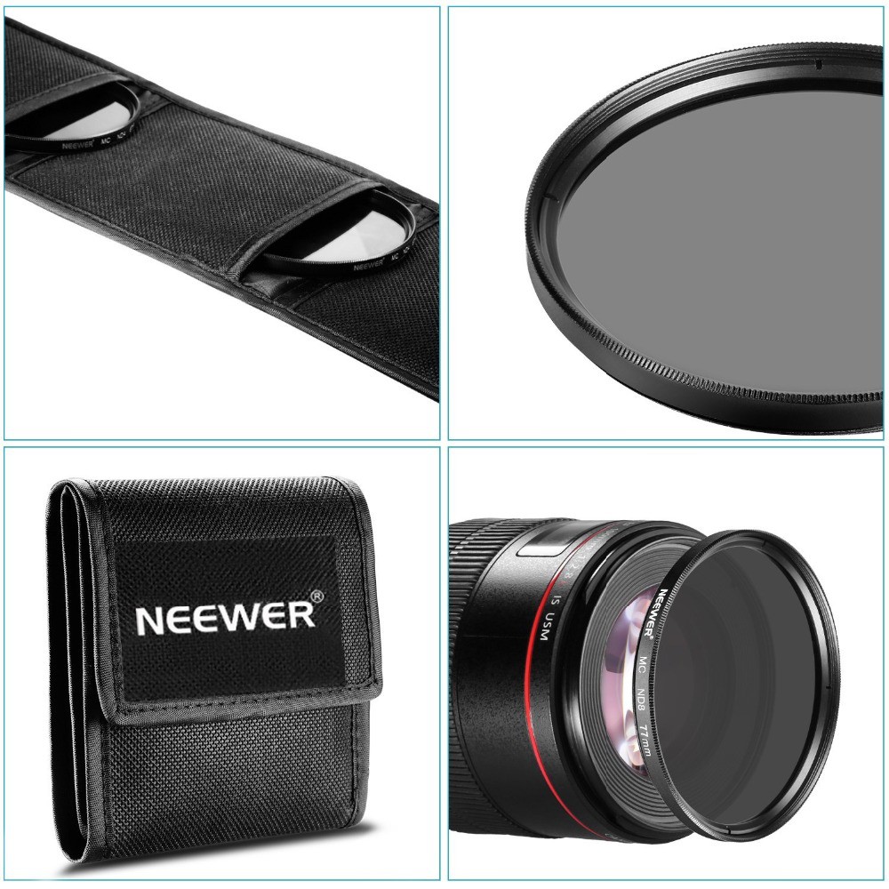 Please use CODNeewer 77MM ND Filter Set (ND2 ND4 ND8)Microfiber ...