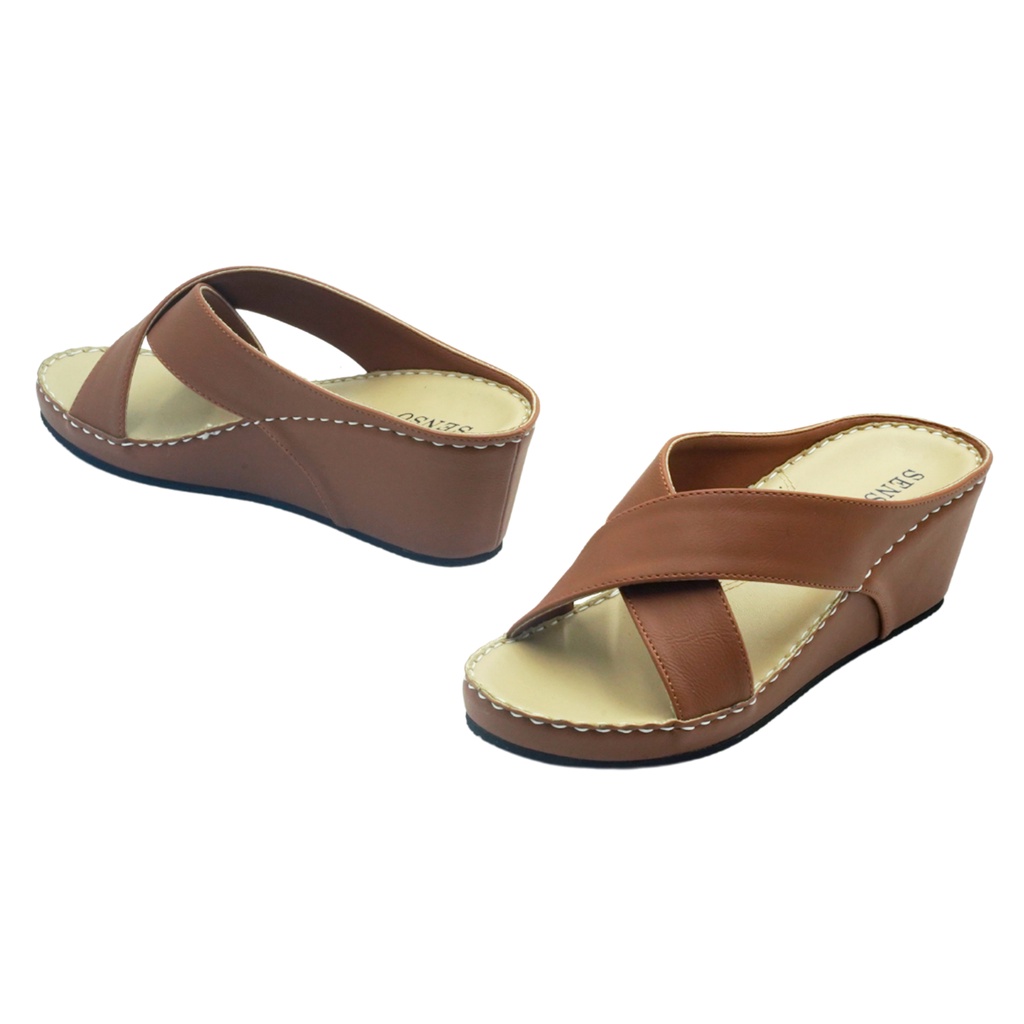 รองเท้าส้นตันเพื่อสุขภาพ คอมฟอร์ทใส่บาย พื้นนิ่มมาก กันลื่นอย่างดี ...