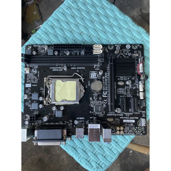 Mainboard Gigabye GA-H81M-DS2 1150 รองรับCPU Gen4 I3 I5 I7 สภาพสวยใช้ ...