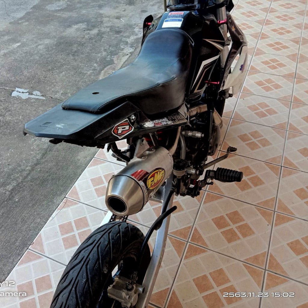 ท่อสูตร ท่อแต่ง ท่อวิบาก Exhaut สำเนา FMF สำหรับ KAWASAKI KSR 110 / HONDA MSX/ HONDA SONIC ...