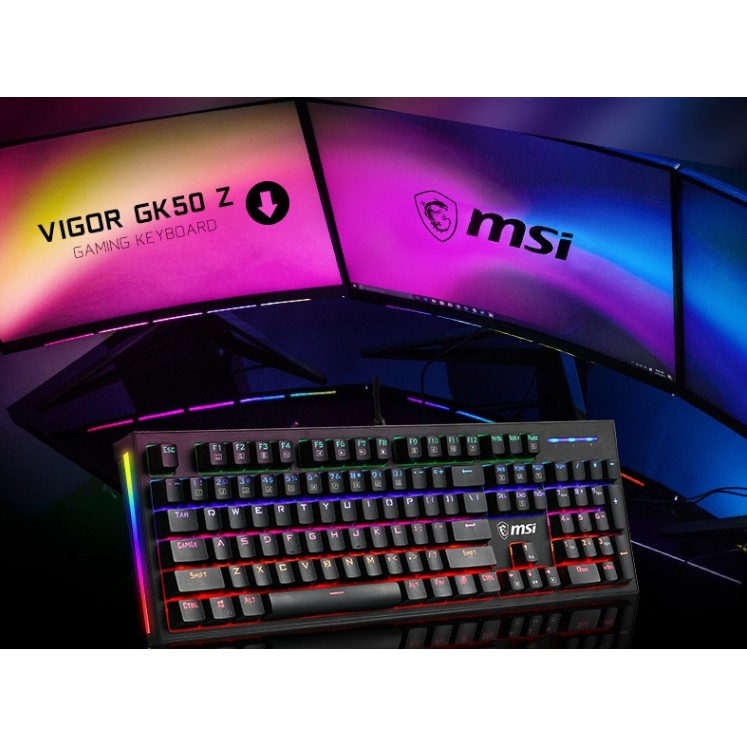 MSI GK50Z คีย์บอร์ด gamingOUTEMU switch Mechanical Gaming Keyboard ...