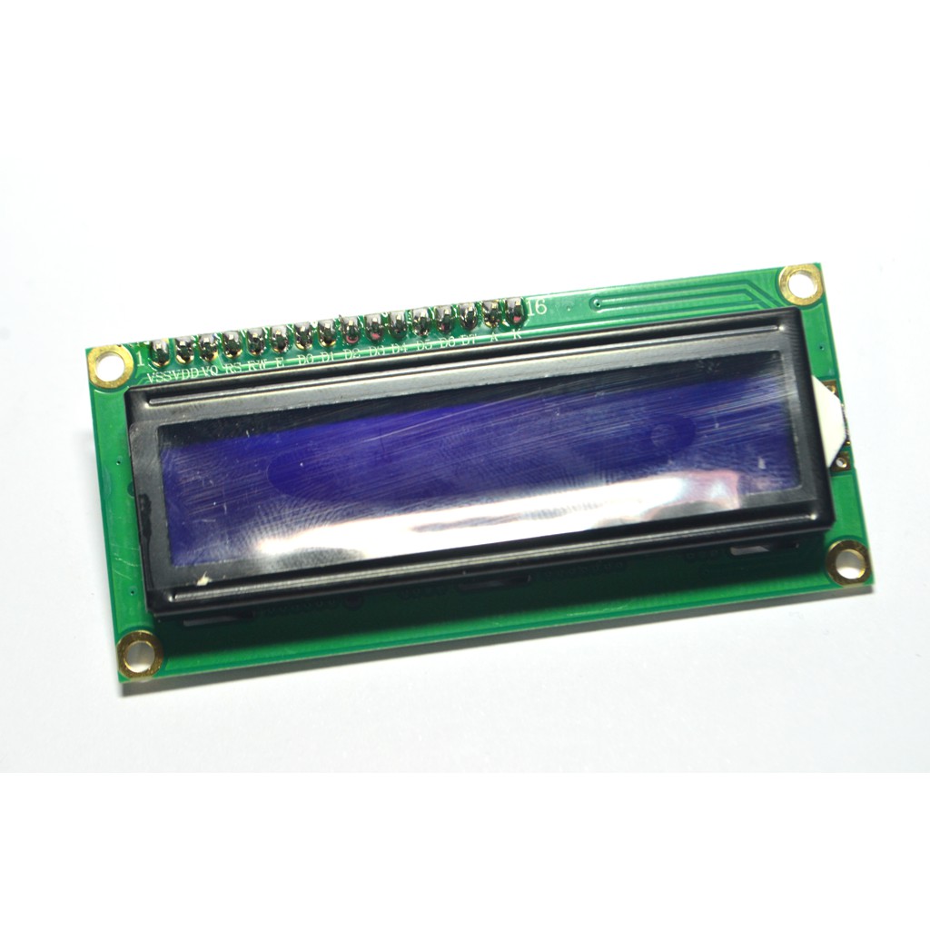 1602 LCD (Blue Screen) 16x2 LCD with backlight of the LCD screen (ไม่มี ...