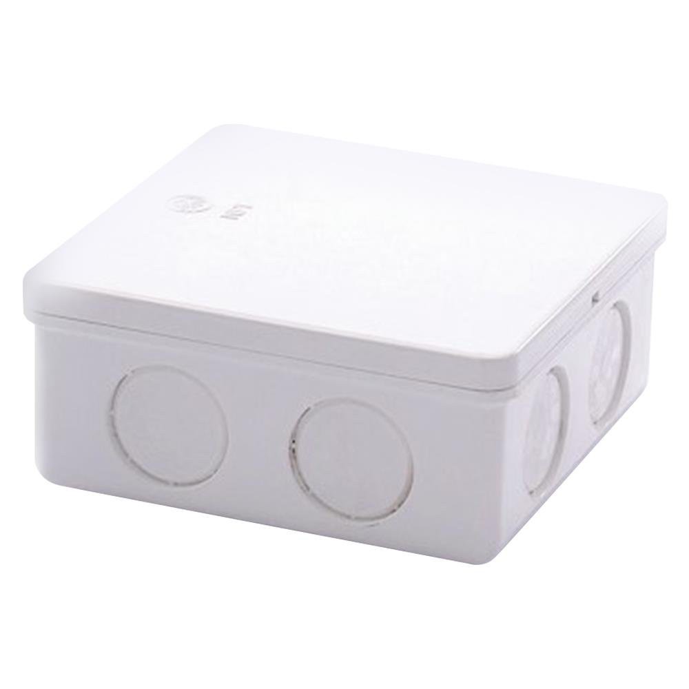 Junction box PVC SQUARE JUNCTION BOX SCG 4”X4” WHITE Conduit ...