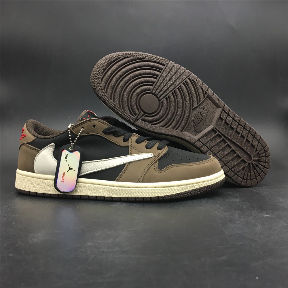 Nike Travis Scott X Air Jordan 1 Low Og SP Dark Mocha - stafhu4yt6 ...