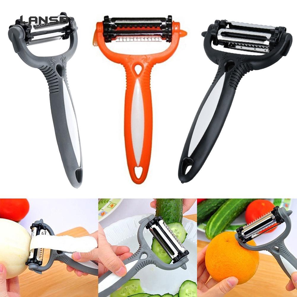 ★SS Vegetable Carrot Potato Rotary Peeler Carrot Cutter Slicer Kitchen ...