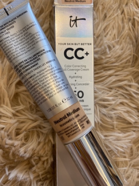 ส่งต่อ - It Cosmetics Your Skin But Better CC+ Cream With SPF 50+ 32ml (ขนาดปกติ) สี natural ...