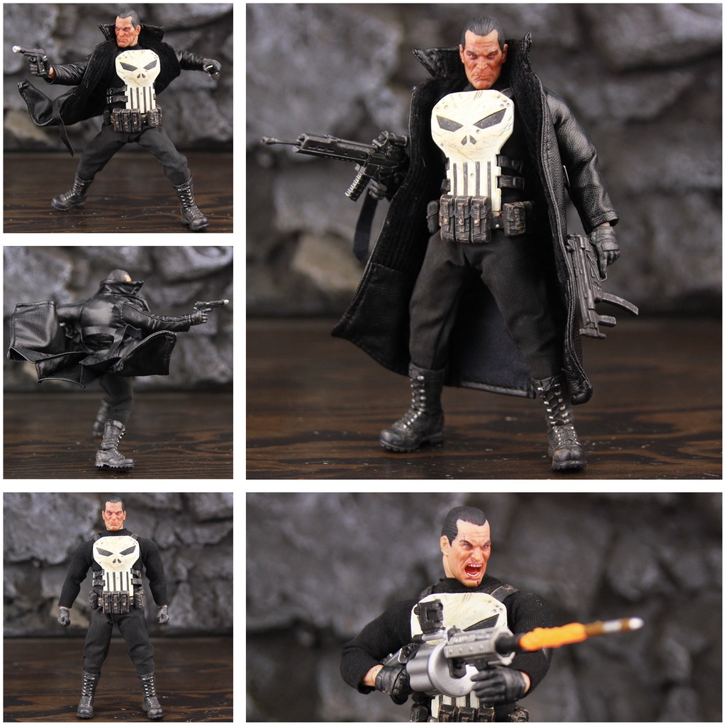 Ready StockMarvel Punisher Frank Castle 6quot Action Figure Battle Suit ...