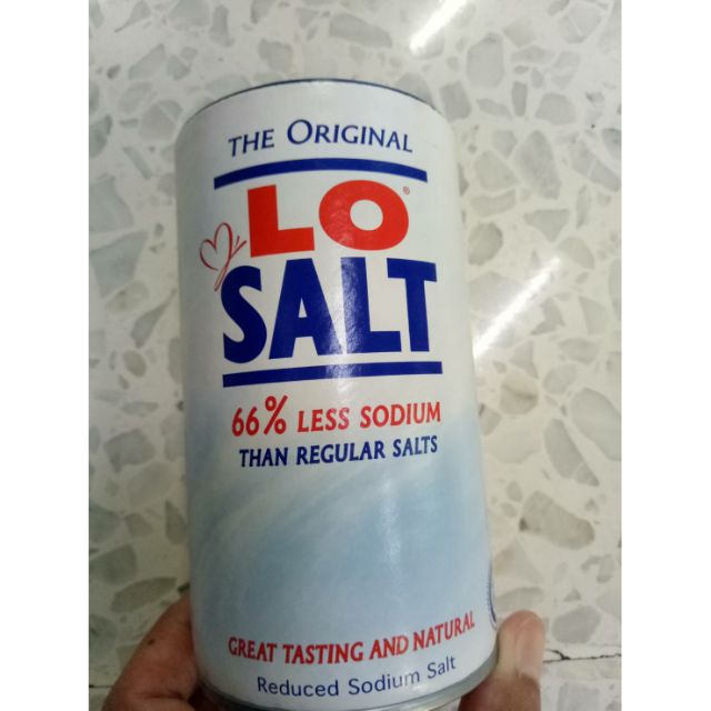 LO Salt Low Sodium 350g เกลือโซเดียมน้อย ราคาสุดฟิน | Shopee Thailand