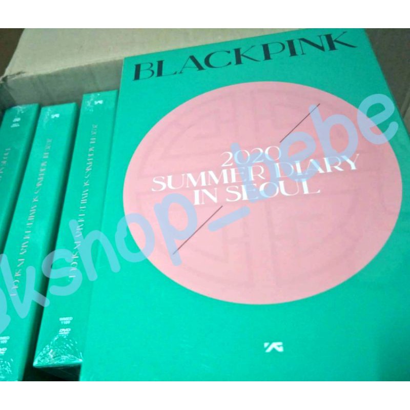 พร้อมส่ง BLACKPINK - 2020 BLACKPINKS SUMMER DIARY IN SEOUL DVD ของครบ ไม่แกะซีล - kshop_bebe ...