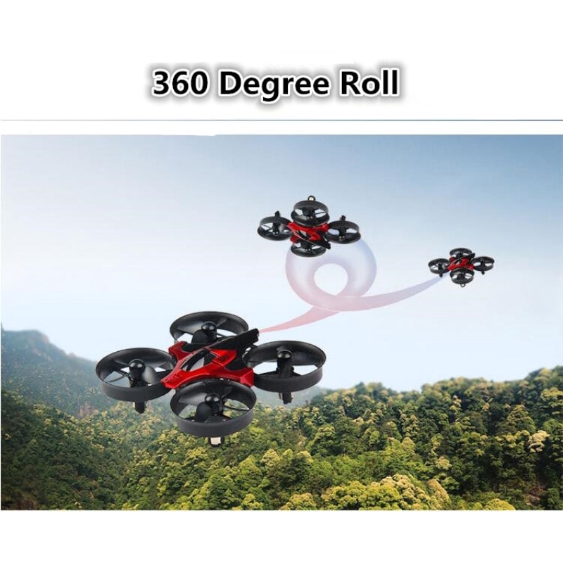 Mini Drone 6 Axis Gyro 2.4G 4CH Micro Drones RC Helicopter Headless ...