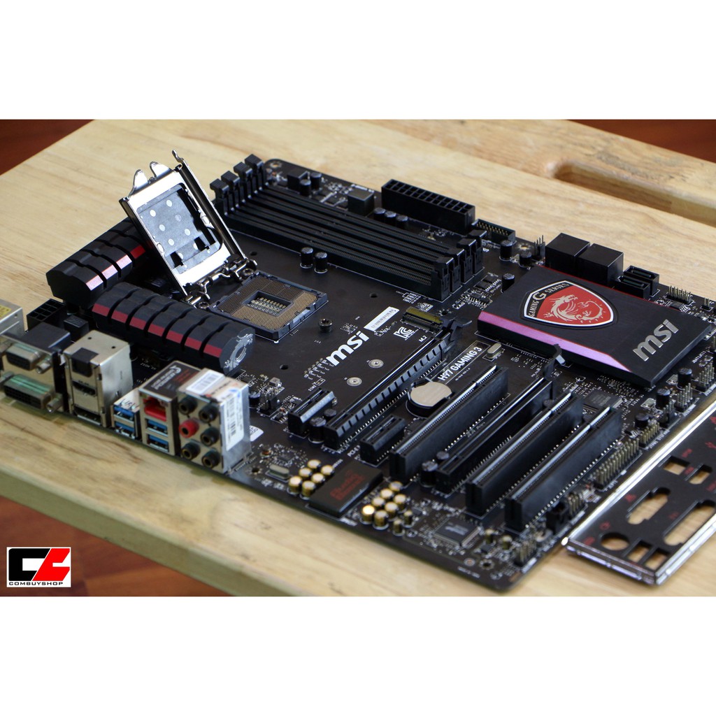 MB MSI H97 GAMING 3 LGA1150 ไม่มีกล่อง เมนบอร์ดสำหรับเกมเมอร์ มีตัวเมน ...