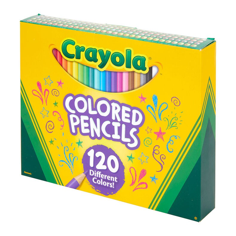 ถูกสุดๆ Crayola Pencils 120 Colored เครโยล่า สีไม้ไร้สารพิษ 120 สี ...