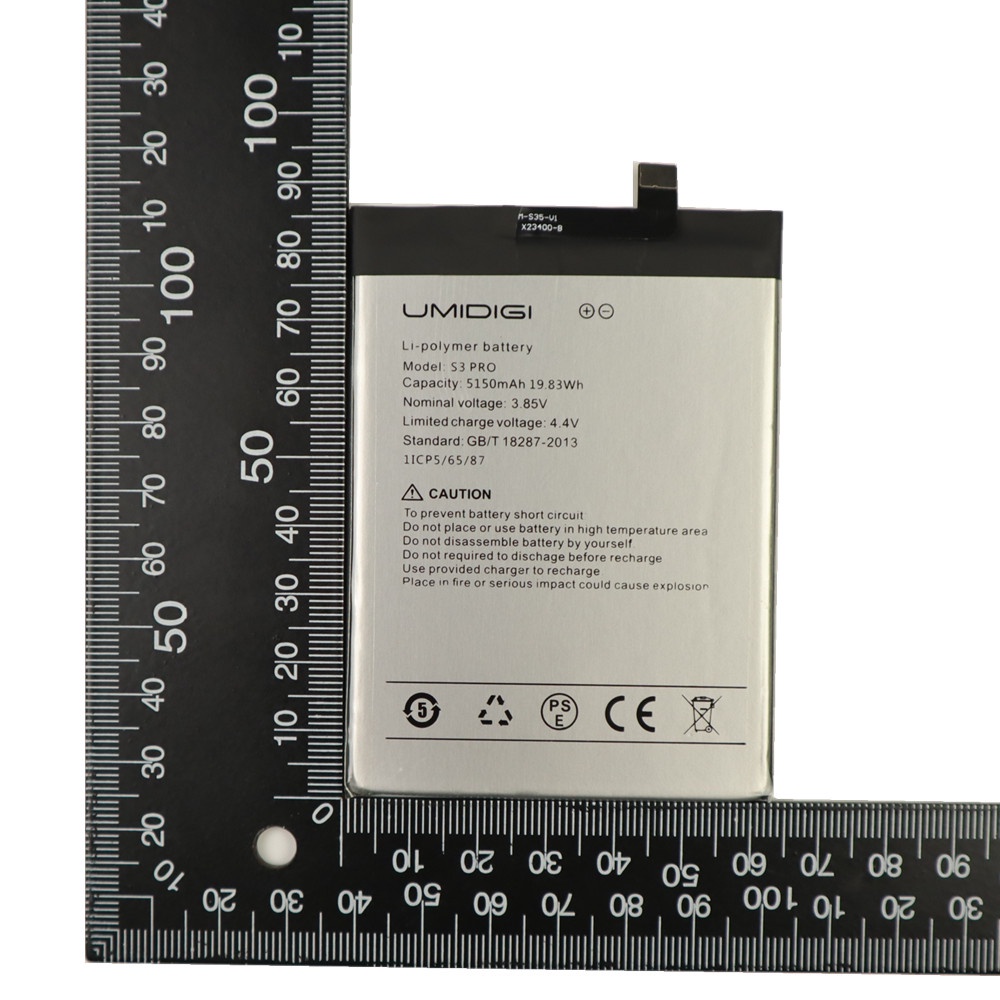 2022 100 Original UMI Battery For Umidigi S3 Pro F1 F1 Play 5150mAh ...