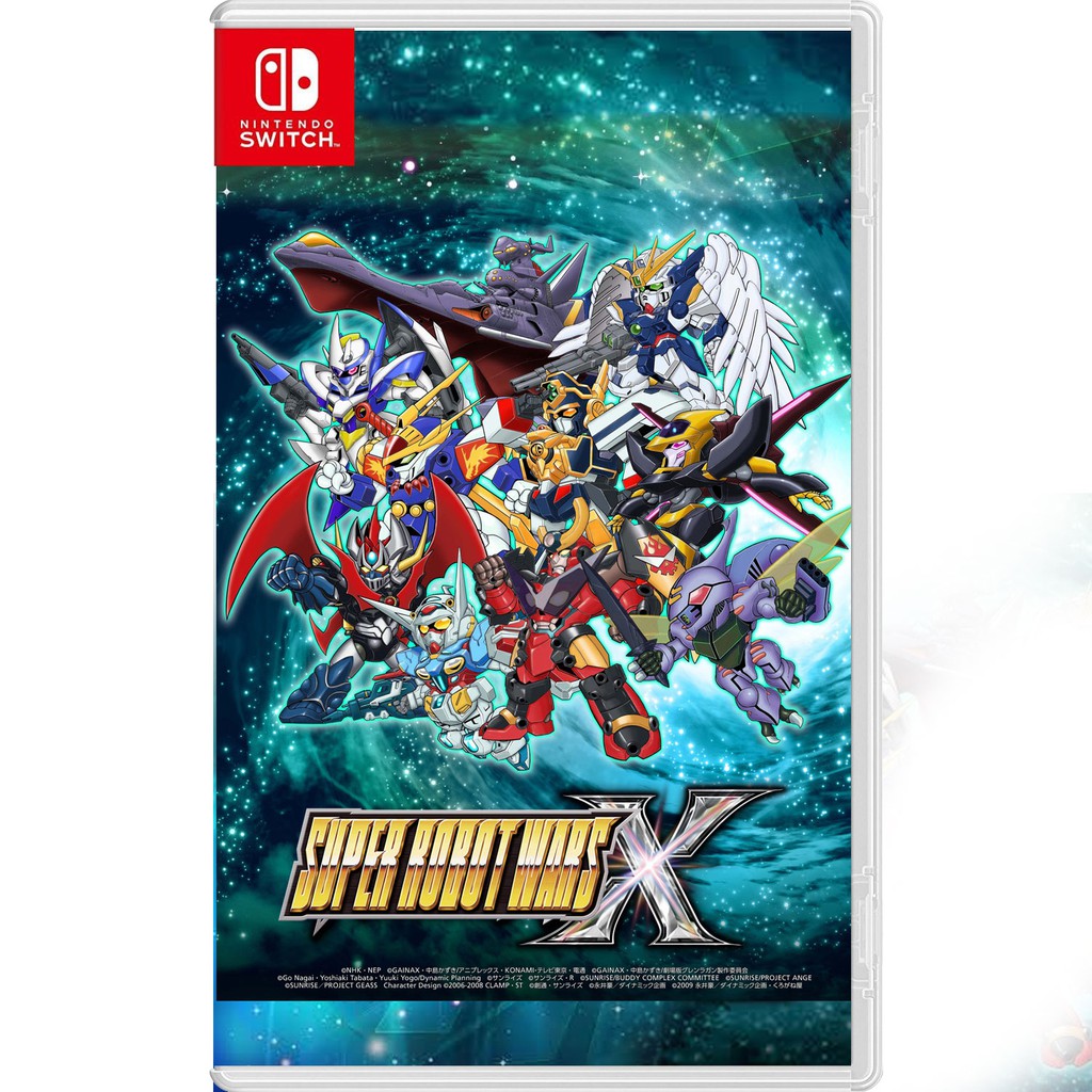 พร้อมส่งNintendo Super Robot Wars X (ASIA ENGJAP) แผ่นเกม สำหรับ ...