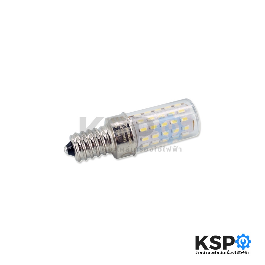 หลอดไฟตู้เย็น LED E12 / E14 220V 5W Daylight สีขาว / Warm White สีวอร์ม หลอดไฟเกลียว เล็ก อะไหล่ ...