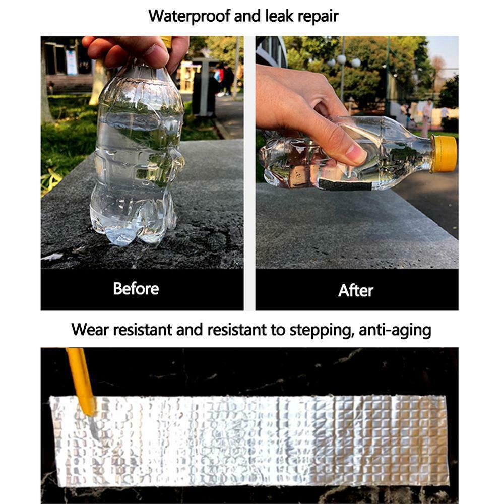 Magical Repair Tape Waterproof Tape Butyl Rubber Aluminium Foil Tape ...