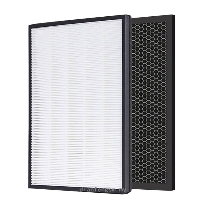 SHARP แผ่นกรองอากาศ FZ-A80SFE สำหรับเครื่องฟอกอากาศ FU-A80TA-W FU-A80TA ...