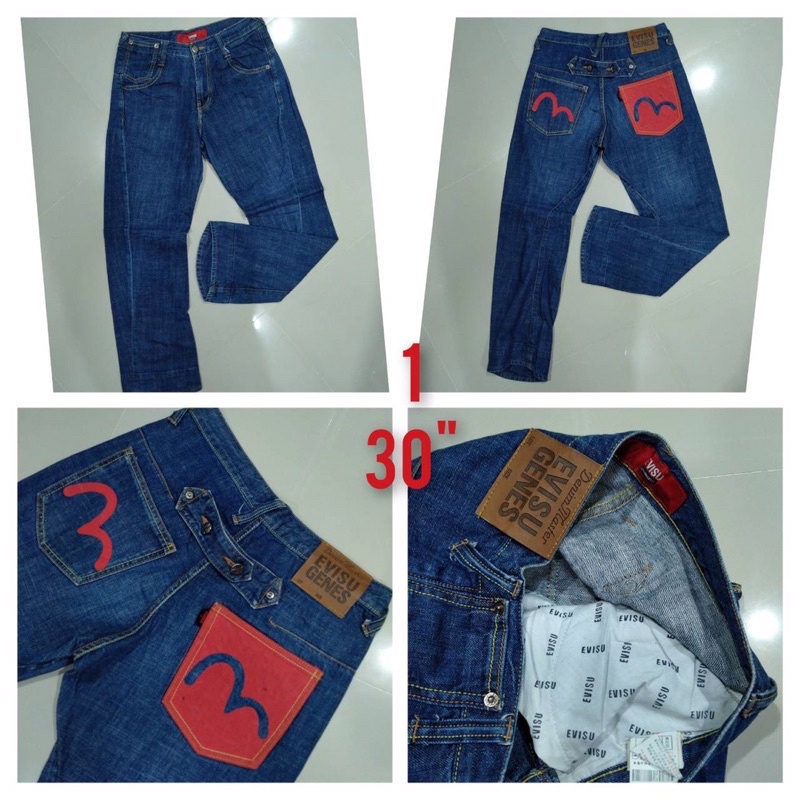Evisu อีวิสุ มือสองของแท้ (เอว 28 - 34) - jeans.tonkra2828 - ThaiPick