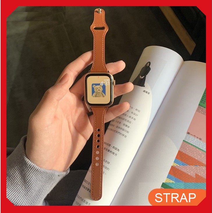Apple Watch Strap Leather Strap For Apple watch Series 6 5 4 3 2 1Apple ...