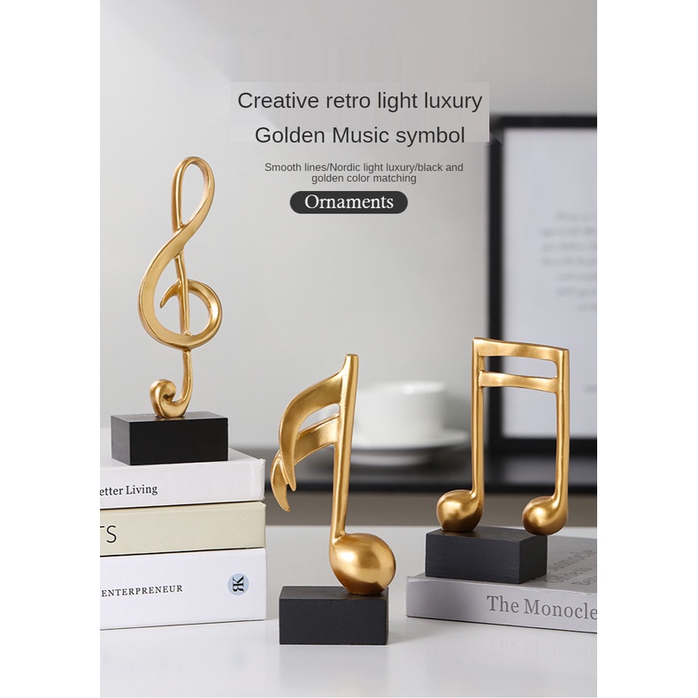 Nordic Music Symbols Decoration for Home Furnishings Wine Cabinet ...