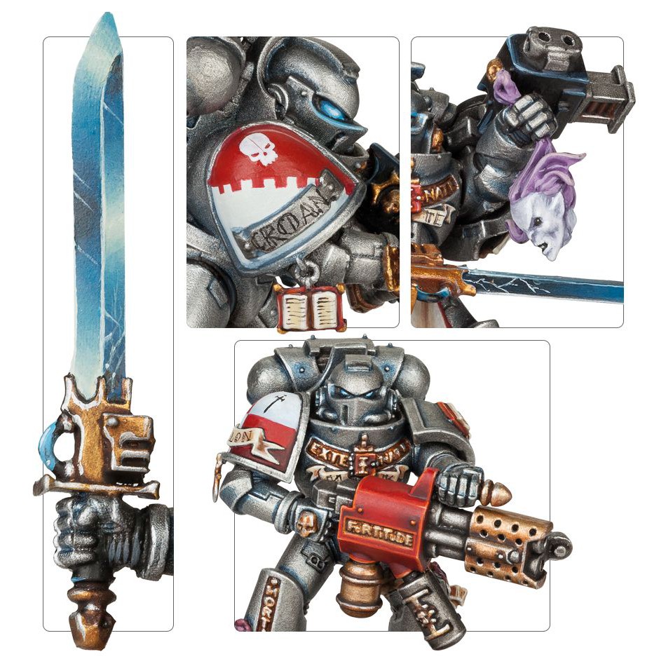 Warhammer 40000 Grey Knight Strike Squad Interceptor Squad Purgation ...