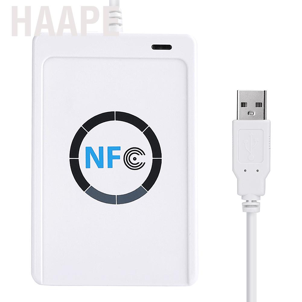 Haape NFC RFID Reader / Writer ACR122U ISO 14443A B + Free Software in ...