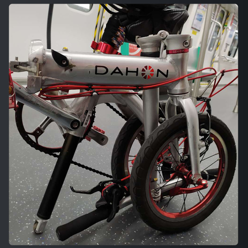 Foldable Bicycle Universal Wheel Bicycle Auxiliary Wheel Parking Wheel ...
