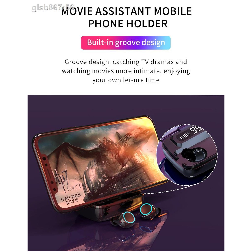 Original Wireless Earphones M11 TWS Bluetooth In-ear Earbuds Noise ...