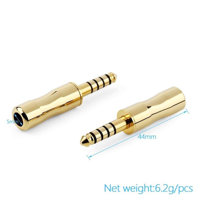 4.4mm balanced Pure copper plug (1 ชิ้น) - codyaudio - ThaiPick