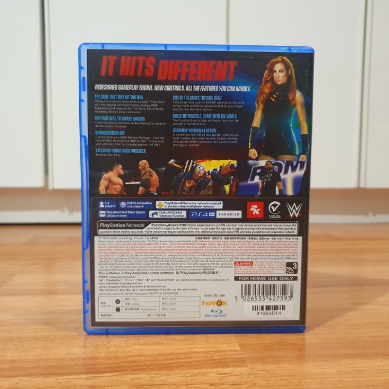 มือ2 เกมมวยปล้ำ w2k22 ps4 (มือสอง) w2k 22 WWE - maga.maga - ThaiPick