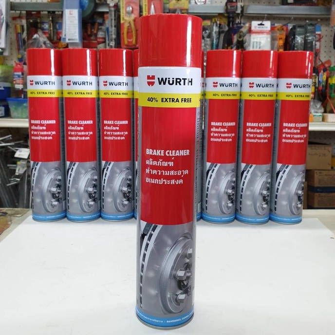 เพิ่ม 40 สเปรย์ทำความสะอาดเบรค WURTH BRAKE CLEANER 700ml ทำความสะอาด ...