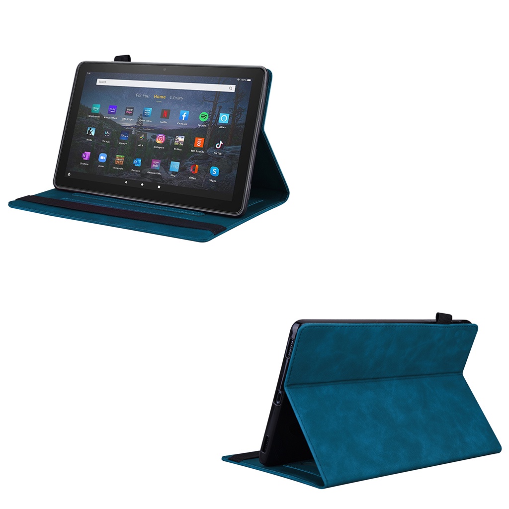 เคสหนัง Pu ป้องกันการกระแทกสําหรับ Amazon Fire Hd10 2021 T76N2B ...