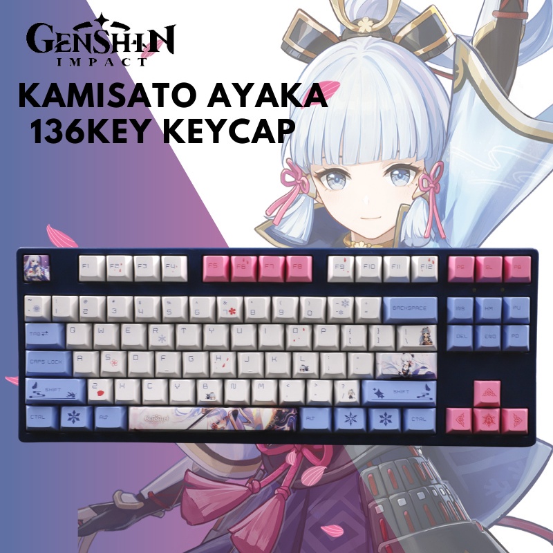 Genshin Impact Hutao Keqing General Thunder Keycap Cherry profile Theme ...