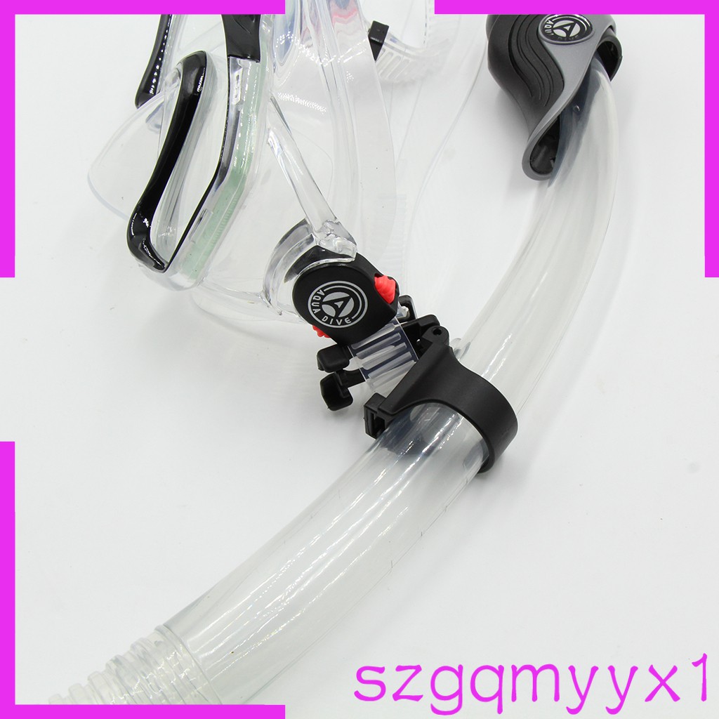 Freeport 4pcs Dive Snorkel Clip Breath Tube Holder Clamp Diving Mask ...