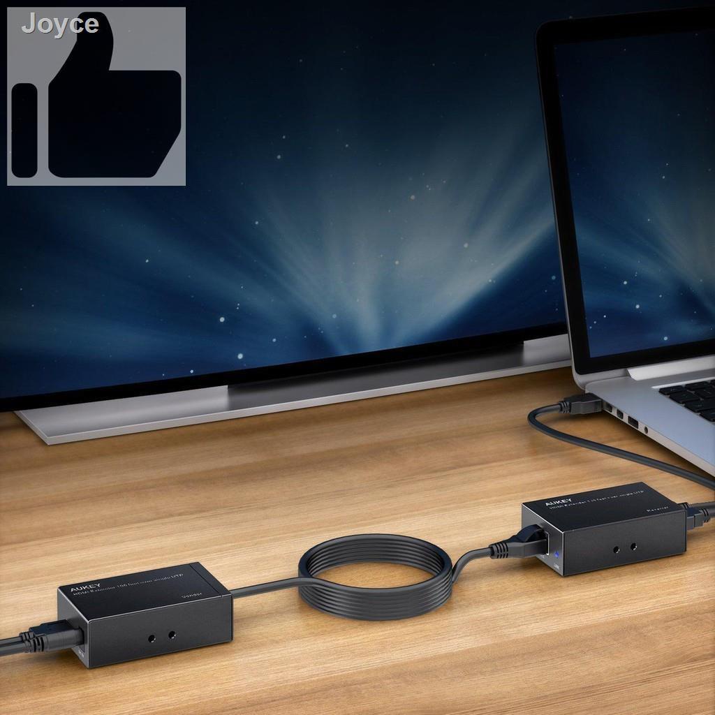 60M HDMI To LAN Port RJ45 Network Cable Extender Over by Cat 5e/6 1080p ...