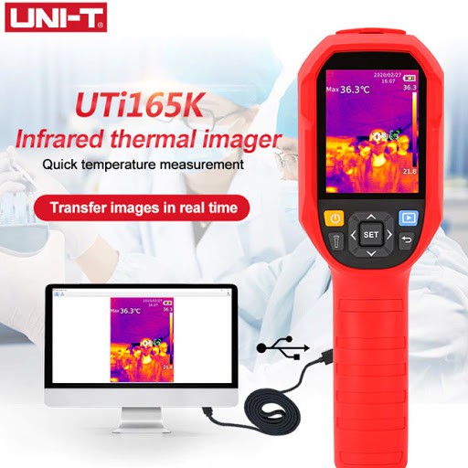 เทอร์โมสแกน Infrared Thermal Camera รุ่น UTi165K | Shopee Thailand