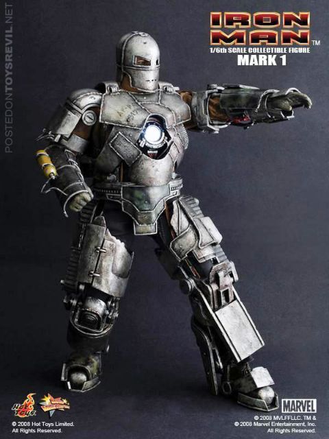 HOT TOYS - IRON MAN MARK 1 Ver.1.0 - MMS 80 IRON MAN 1 INTOYS KORAT ...