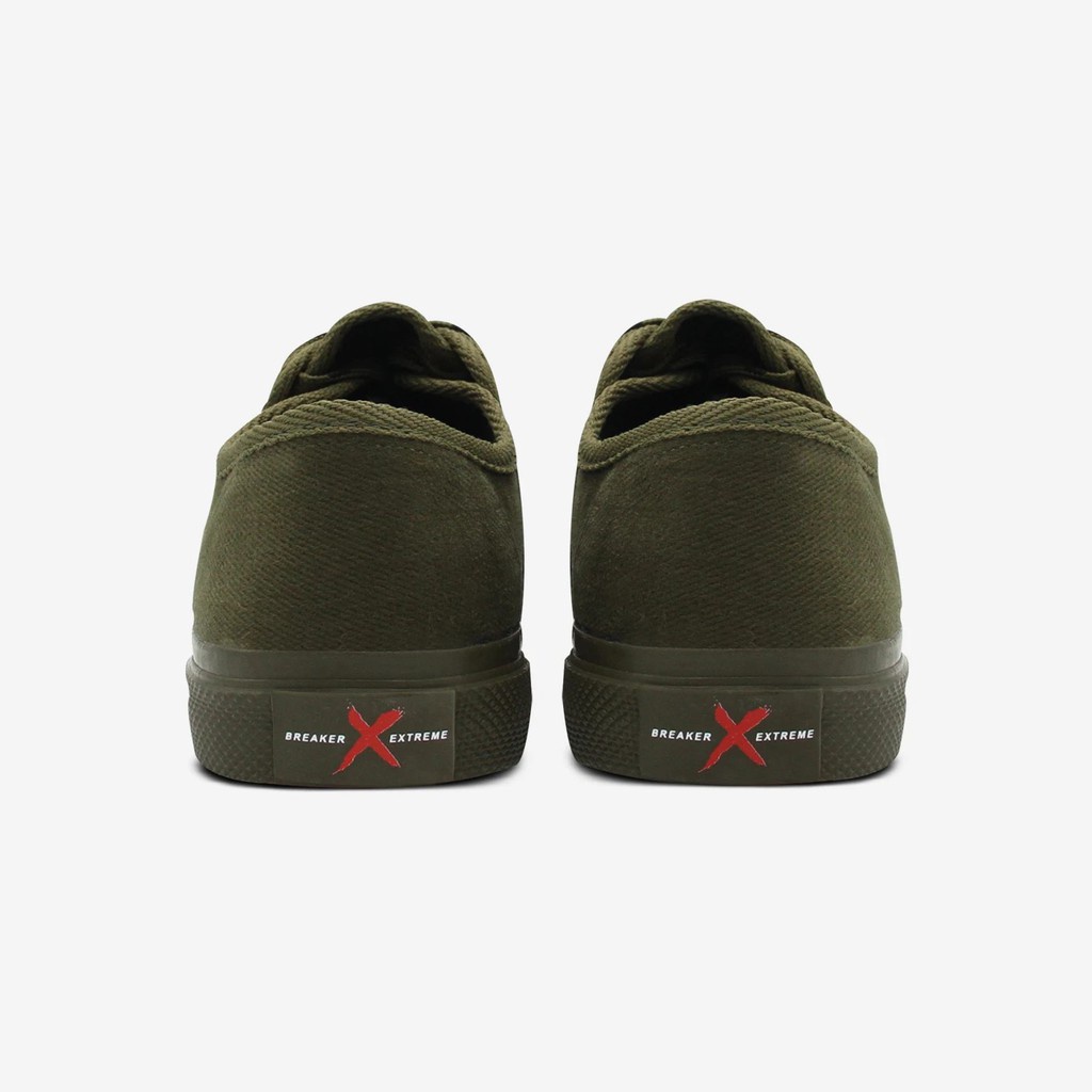Breaker - X รองเท้าแฟชั่นผู้ชาย รองเท้าผู้ชาย รองเท้าผ้าใบเบรกเกอร์ (BK ...