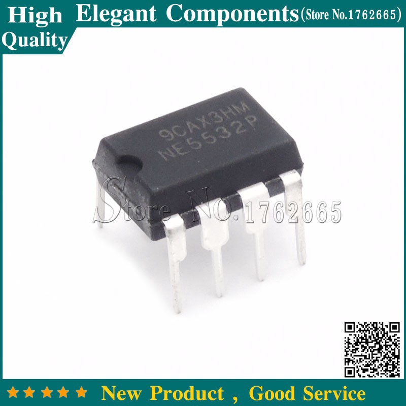 10pcs NE5532 DIP8 NE5532P DIP Dual Low Noise Op-Amp New Original | Shopee Thailand