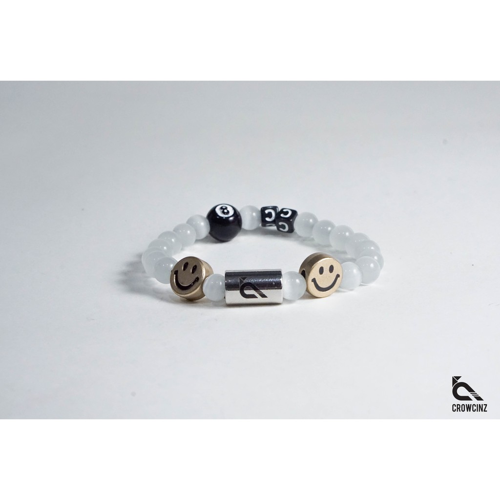 Crowcinz Smiley Bracelet (Cat Eyes / V.2 / Snooker) - crowcinz_official ...